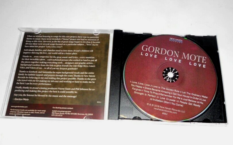 Gordon Mote - Love Love Love - CD LN* | eBay