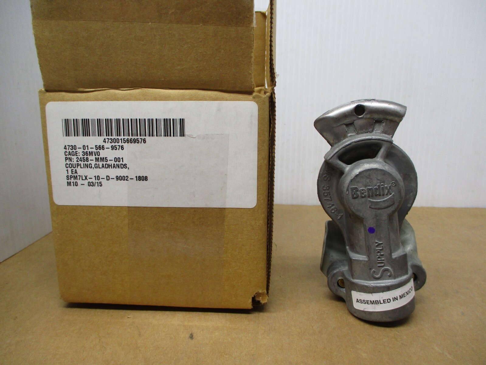 BENDIX MS35746-1 Gladhand Couping 2458-MM5-001 | eBay