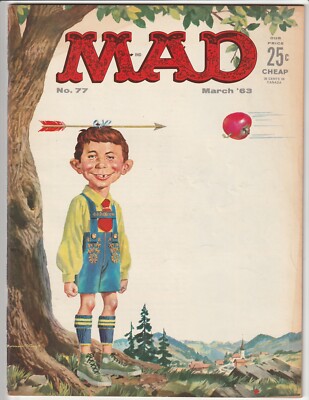 MAD Magazine # 77 sharp VF/VF- 1963 Mingo William Tell cover | eBay