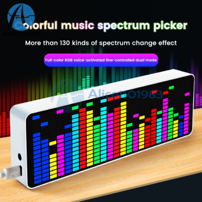 RGB Rhythm Pickup Music Spectrum Rhythm Display Atmosphere LED ...