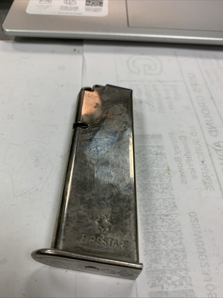 Star Firestar M40 .40 S&W 6 Rd Pistol Magazine Starvel Nickel Nice ! | eBay