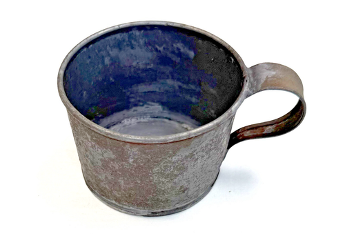 Authentic Civil War Era 1800s US Army, Cowboy, Miners Tin Drinking Cup w/ Handle | eBay