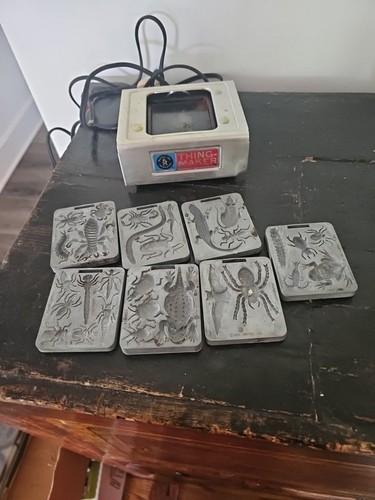 1964 MATTEL THING-MAKER creepy crawler +7 MOLDS | eBay