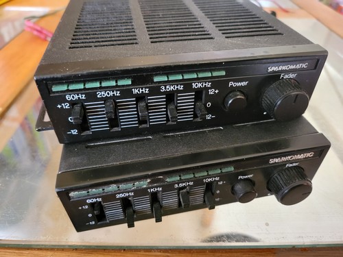 2 Sparkomatic GE50 Compact Equalizer Booster untested lot of 2 | eBay