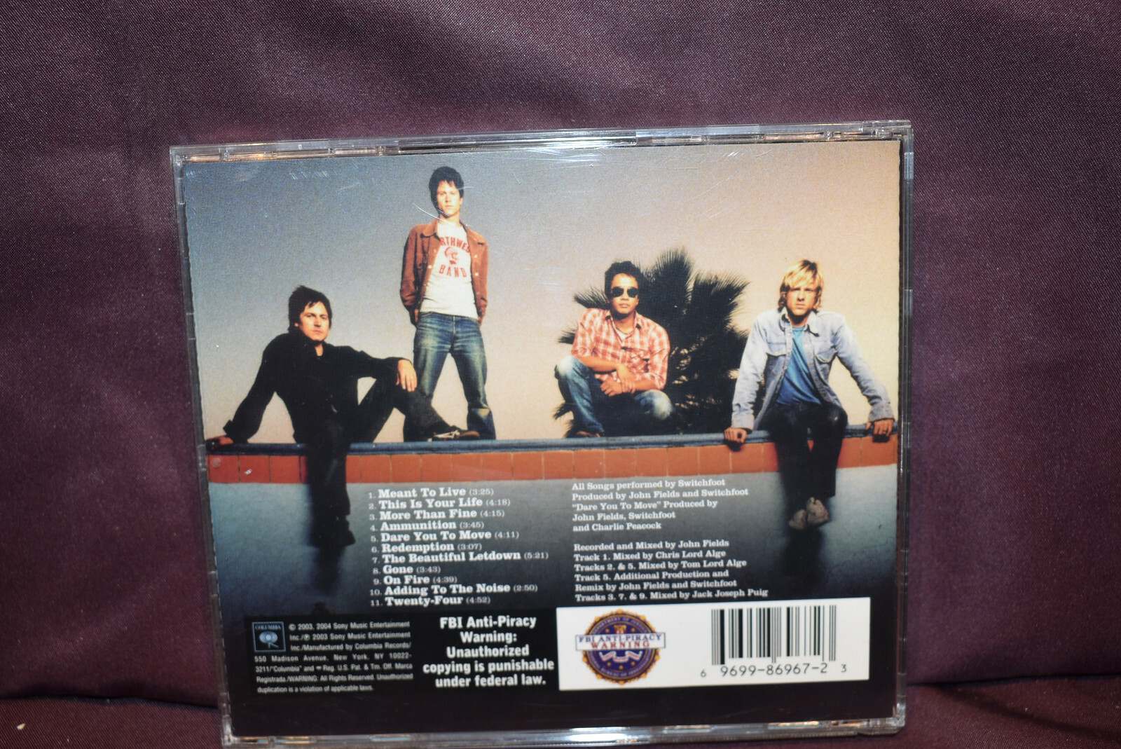 Switchfoot 'The Beautiful Letdown' CD | eBay