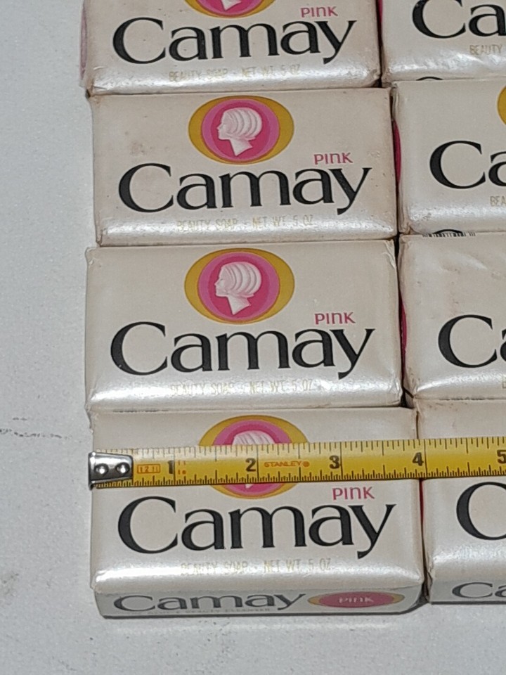 Three [3] Camay Pink Beauty Bar Soap 5oz Bath Size Sealed USA NOS 1970 ...