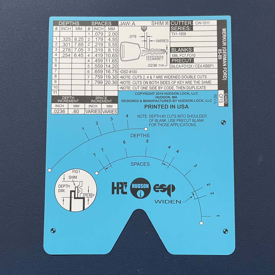 New HPC Replacement Code Cards for 1200 CMB Blitz - Free Shipping ...