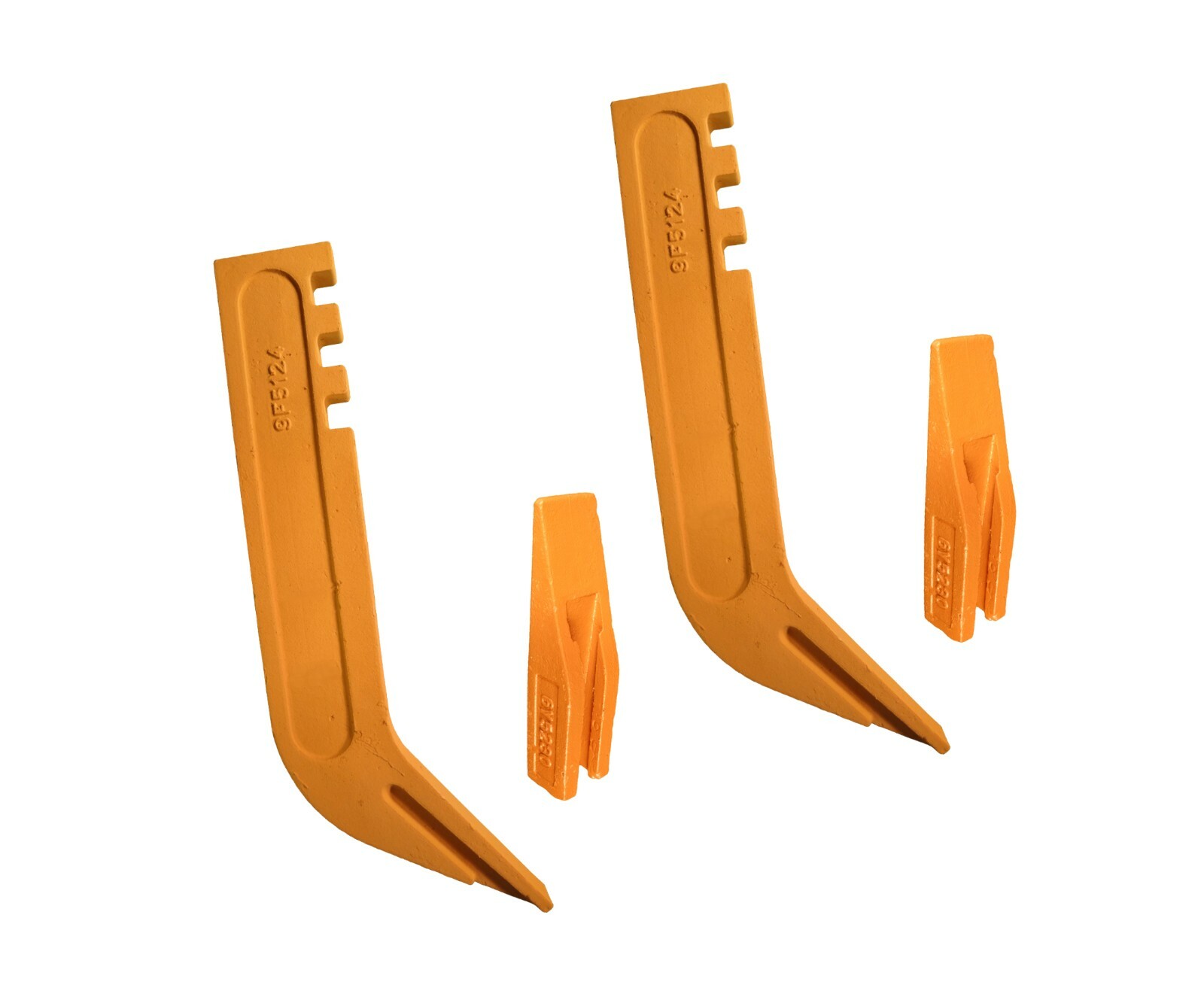 2 Scarifier Shanks and 6Y-5230 teeth, fits CAT Motorgraders - 9F-5124 ...