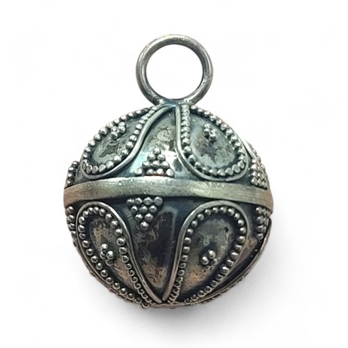 20mm large 925 Sterling Silver Harmony Ball Bell jingle chime Charm ...