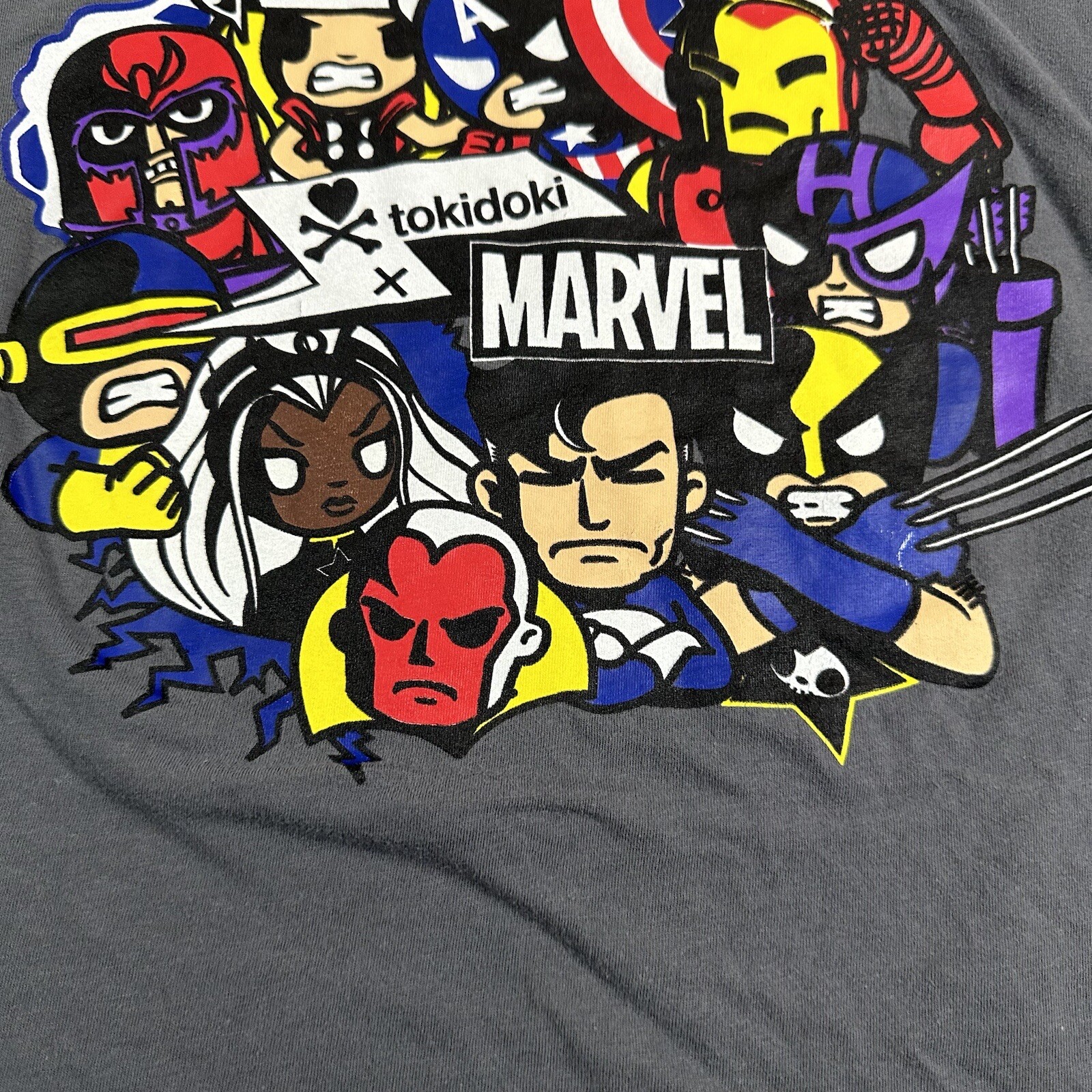 2012 Tokidoki x Marvel Studios Graphic Short Sleeve T… - Gem