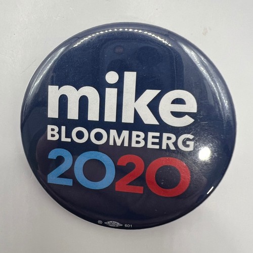Mike Bloomberg Pin Mayor NY Official 2020 President Campaign Button ...