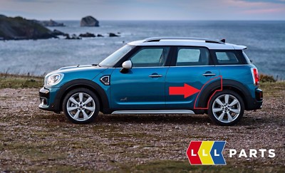 MINI NEW GENUINE COUNTRYMAN F60 REAR DOOR WHEEL ARCH EXTENSION LEFT N/S ...