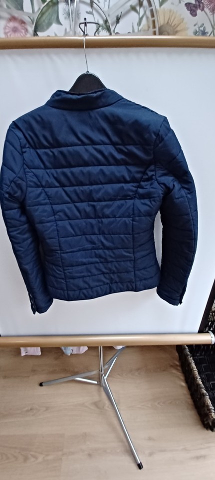 Ladies Padded Jacket Top Secret size 10/12 38 Navy | eBay UK
