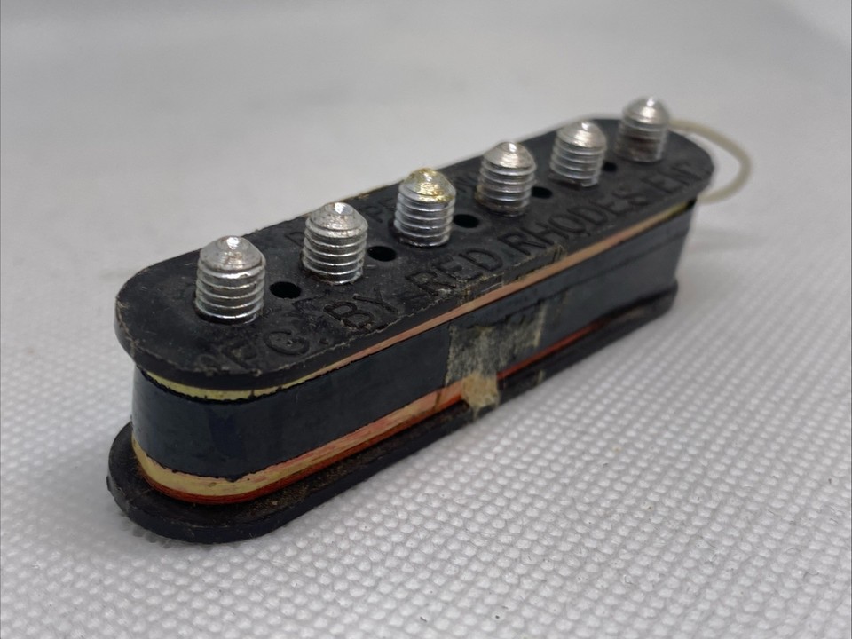 Vintage Red Rhodes Velvet Hammer 54 Single Coil Pickup 10.20 Ohms | eBay