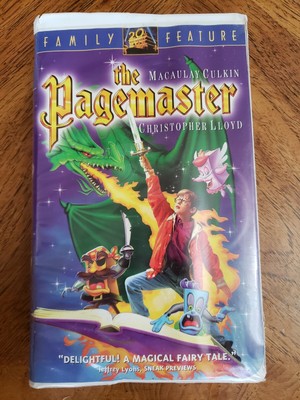 The Pagemaster (VHS, 1995, Clamshell) 86162864131 | eBay