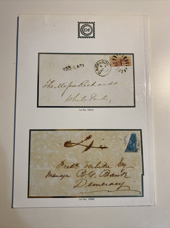 David Feldman Auction Catalog 1986 BARBADOS JOSEPH HACKMEY COLLECTION ...