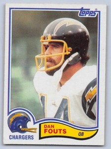1982 DAN FOUTS - Topps Football Card - #230 - SAN DIEGO CHARGERS | eBay