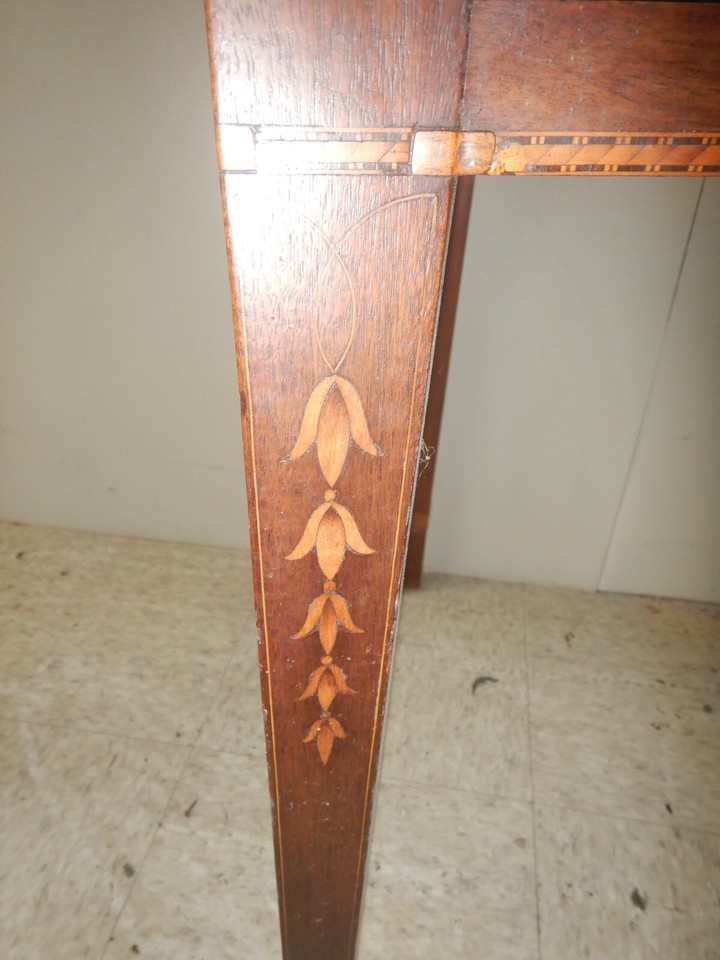 Antique Mahogany Sideboard w Bellflower inlay Federal Period | eBay