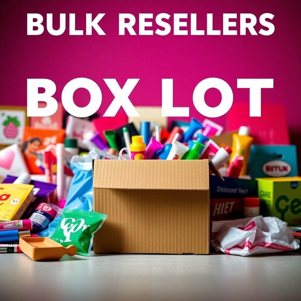 Bulk Resellers Box Lot General Merchandise, Beauty, Toys 40+ Items ...