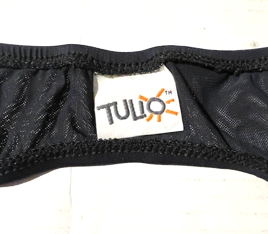 New TULIO Mens Black Sheer Mesh Cut Out Butt Backless Brief Jock ...