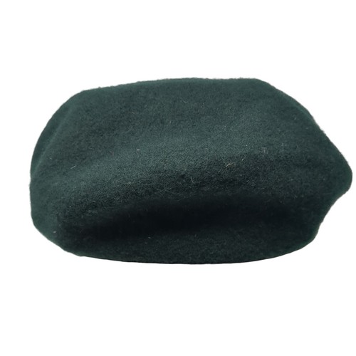 Bancroft Cap Company Rifle Green 297 Men's Beret 100% Wool Military ...