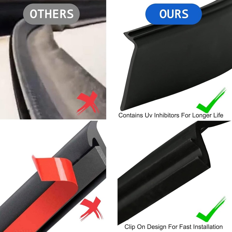 RV Slide 30ft Keystone Parts Seal, 1-1/2" Slide-Out Wiper Seal Black | eBay