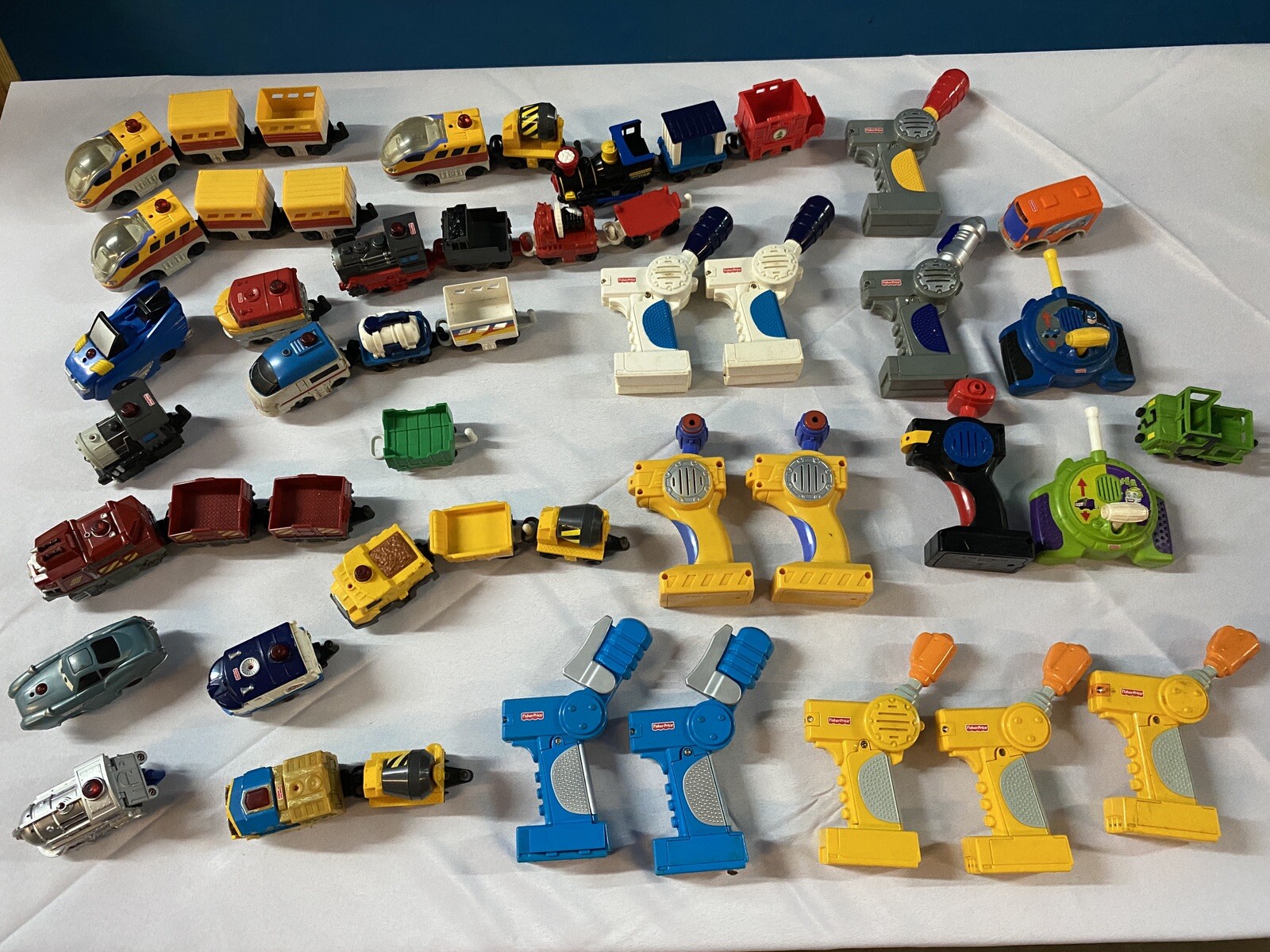 Lot Fisher Price Geo Trax GeoTrax Remote Controls Controller Engines ...