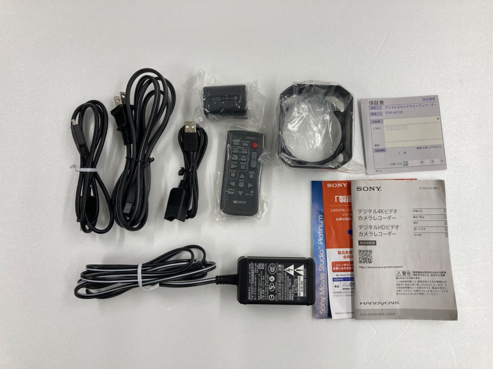 SONY FDR-AX100 4K Handycam Camcorder Display items used 813789680345| eBay