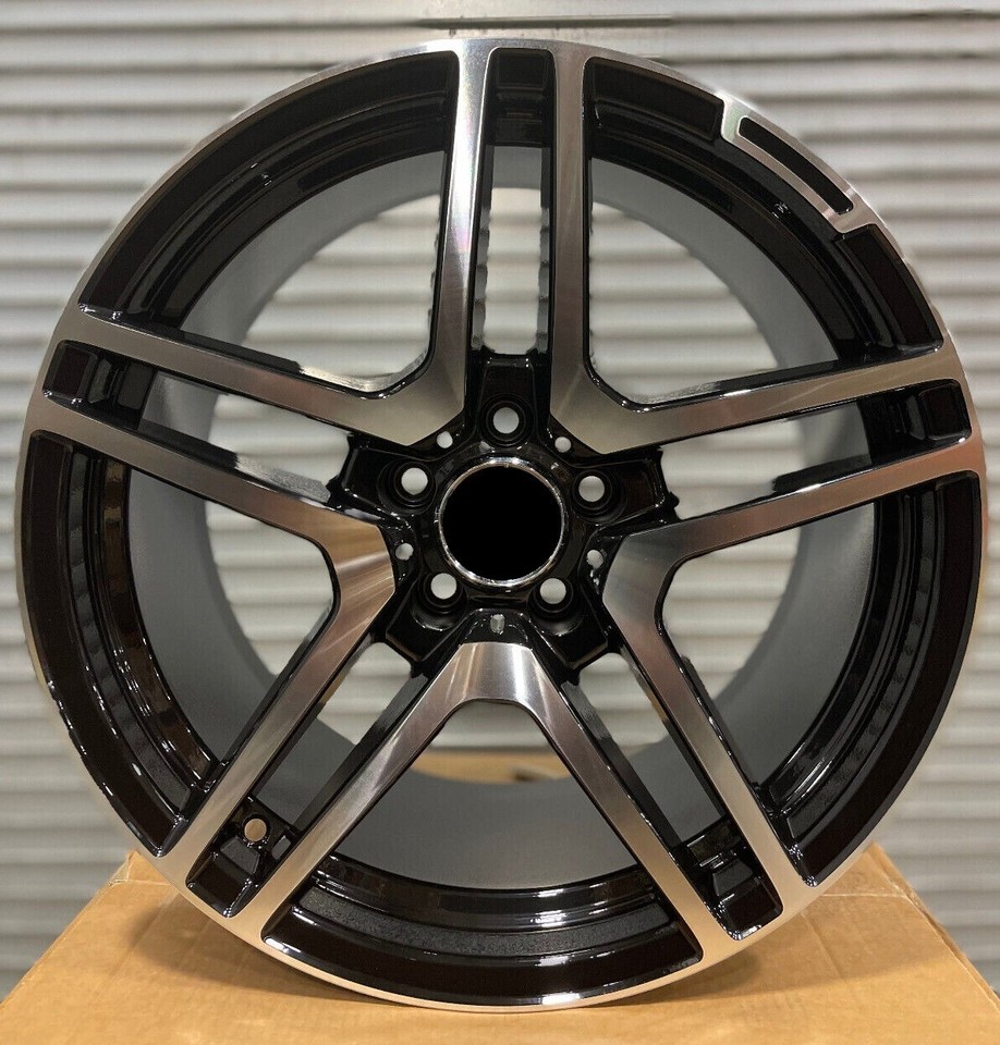 20x8.5/20x9.5 Wheels For Mercedes S500 S550 S430 CL550 Staggered Rims ...