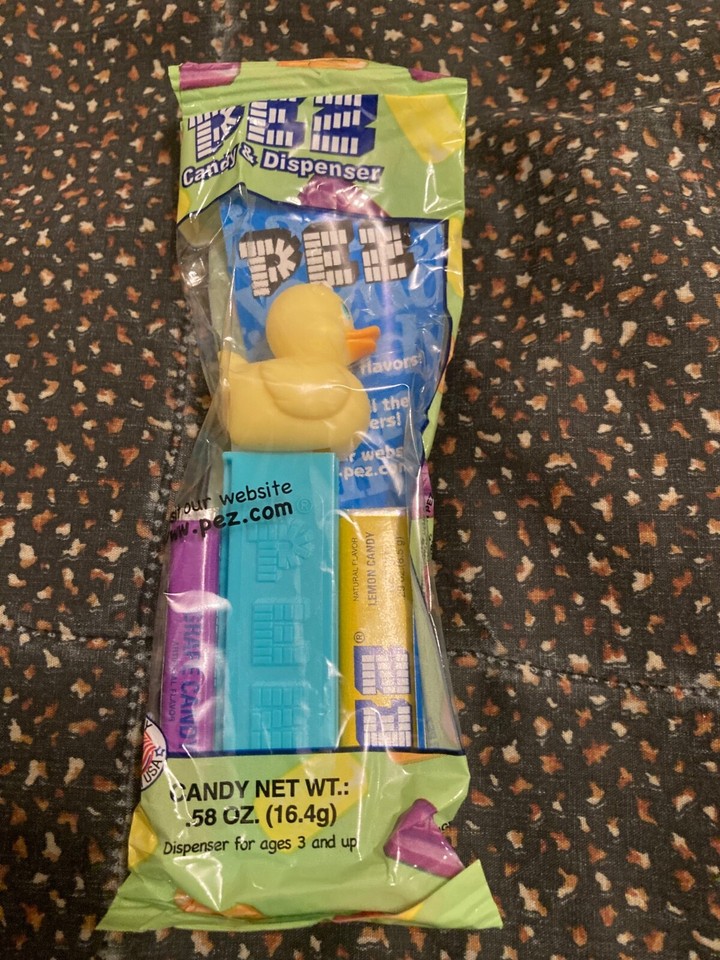 Retired Pez Rubber Duck Apple TV Silo Relic 5.9 Stem China 2009 MIB | eBay