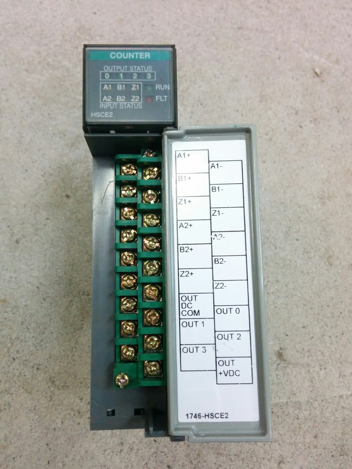 Allen Bradley SLC500 Multi-Channel High Speed Counter 1746-HSCE2 SER. A ...