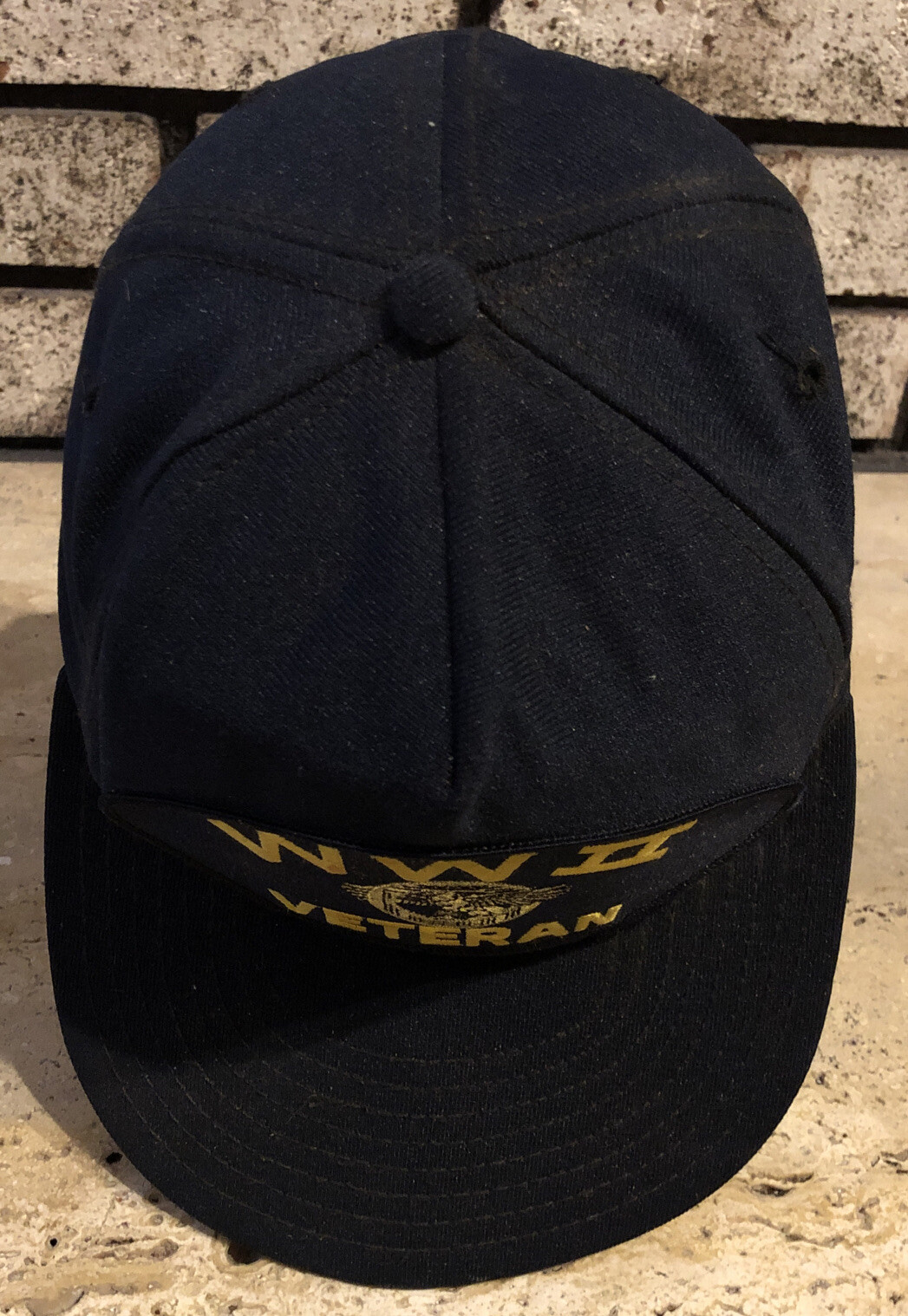 World War II Veteran Snapback Adjustable Cap Hat Made by Eagle Crest in ...