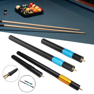 2x Billiards Cue Extension Cue End Lengthener, Telescopic Cue Rod ...