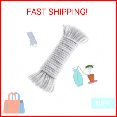 ORIMERC 50 feet 1/4 inch Self Watering Capillary Wick Cord Vacation ...