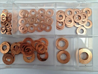 ASSORTED BOX IMPERIAL COPPER WASHERS | eBay UK