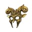 GOAT RAM ARIES SHEEP KRAMPUS STEAMPUNK COSTUME MASK HORNS DEMON DEVIL ...