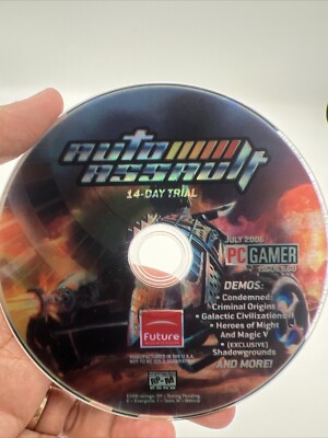 PC Gamer Demo Disc July 2006 Auto Assault Galactic Civilizations II | eBay