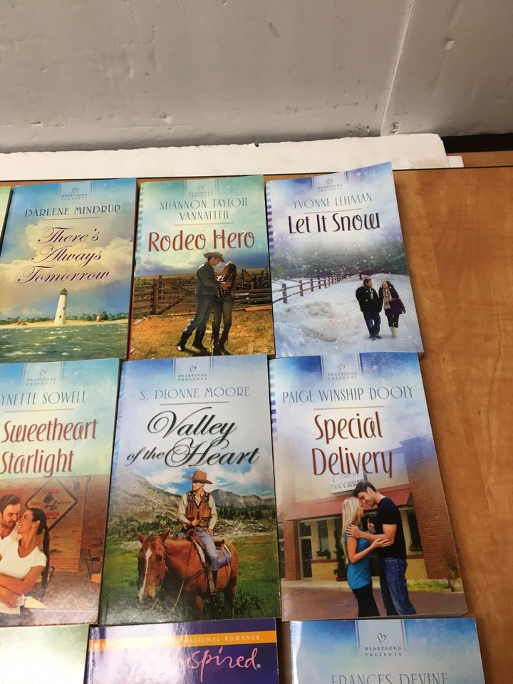 Lot of 28 Heartsong Presents Romance Novels Books Mixed Authors 2012 ...
