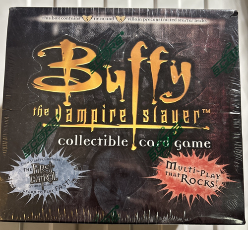 Buffy The Vampire Slayer Pergamum Prophecy CCG Starter Deck Card Box ...