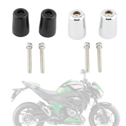 2x Motorcycle Handles Bar End Plug Cap for Kawasaki Z800 Z900 Sturdy | eBay