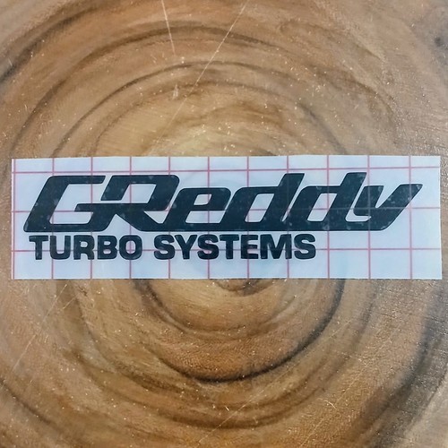 Greddy Turbo JDM Inspired Premium Vinyl Decal (x2) Import Tuner Build ...