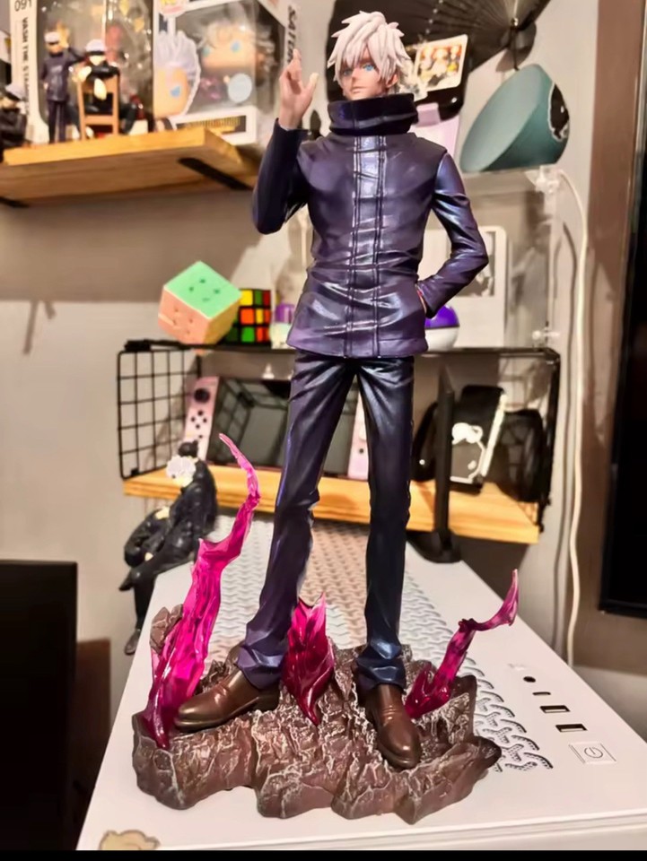 Jujutsu Kaisen Anime Figures Satoru Gojo Figure 2 Heads 2 Arms Action ...