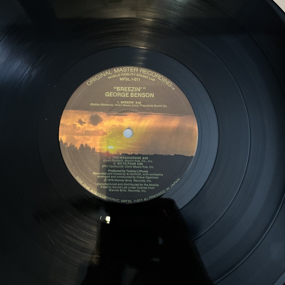 George Benson - Breezin' - MFSL 1-011 - 1979 Mobile Fidelity Sound Lab ...