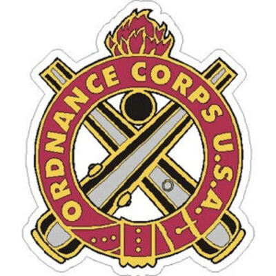 United States Army Ordnance Corps Logo Available Multiple Sizes Sticker ...