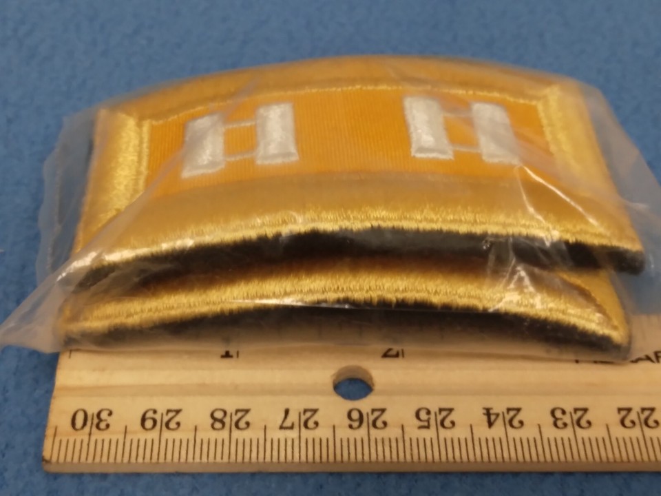 US ARMY ARMOR CAPTAIN Shoulder Boards - FEMALE | eBay