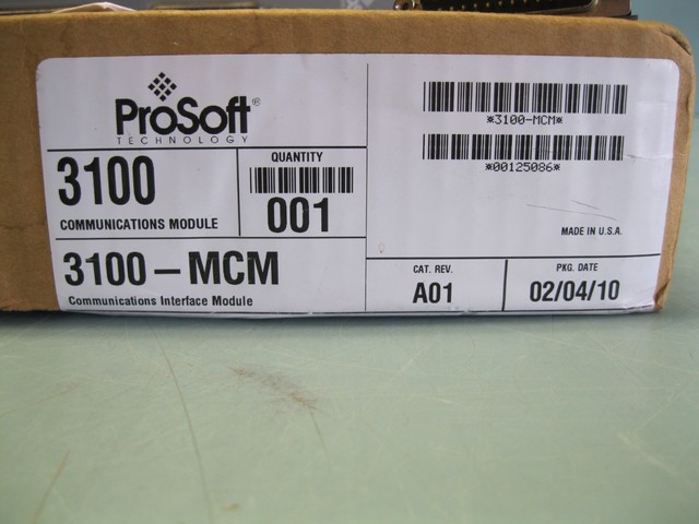 ProSoft Technology 3100-mcm Plc5 Communication Interface Module for sale online | eBay