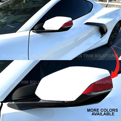 For Corvette 2020-2024 C8 Front Mirror Side Accent C8R R Stingray ...