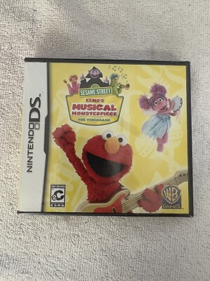 New - Nintendo DS - DS,DSi,Lite,XL - Elmo's Musical Monsterpiece ...
