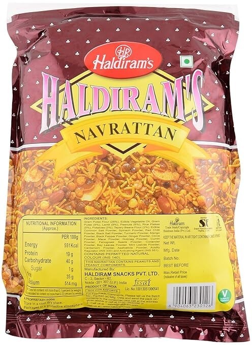 HALDIRAM'S Namkeen Navratan Mix. 400 GM Tea Time Snacks | eBay