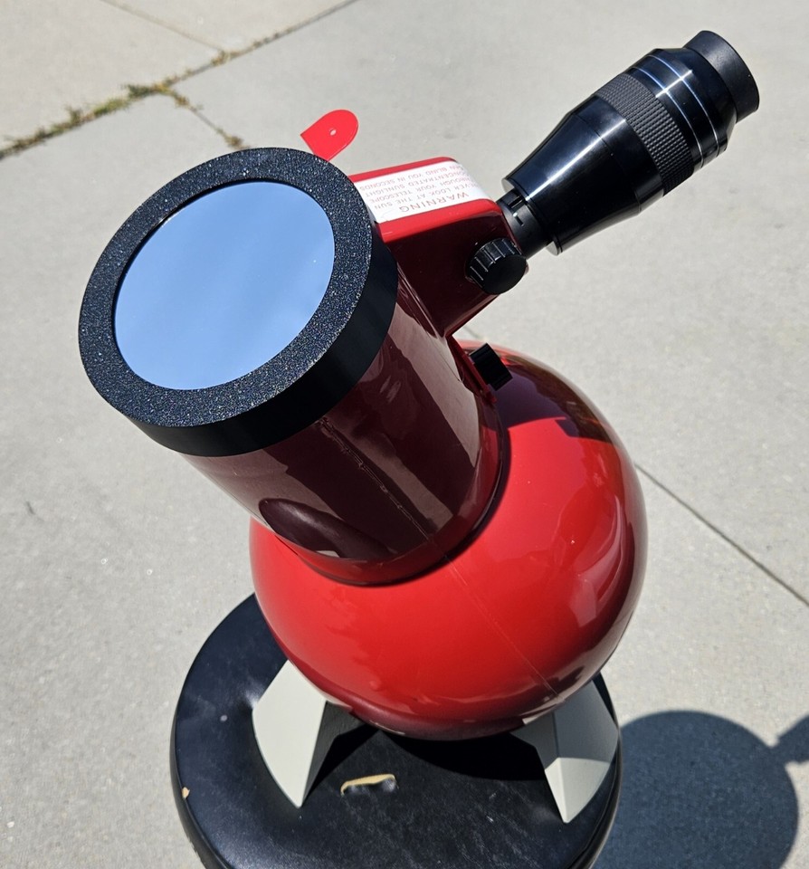 Edmund Scientific Astroscan Telescope Solar Filter + Solar Finder | eBay